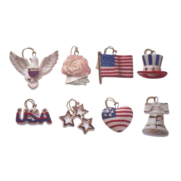 Lenox | Holiday | Nwb Rarelenox Fourth Of July Independence Day Set 8 ...